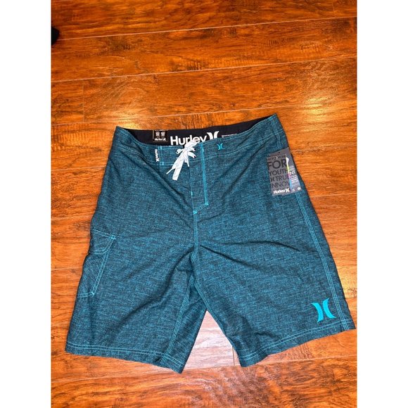Hurley | Swim | New Hurley Mens Swim Trunks Blue Size 34x22 | Poshmark